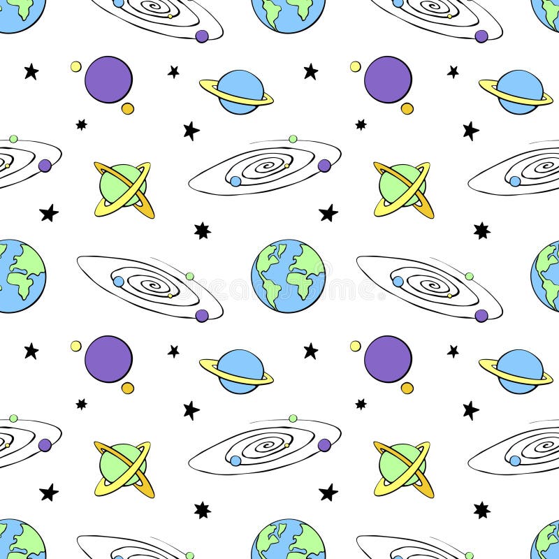 Seamless Cosmic Background Stock Illustrations – 20,746 Seamless Cosmic ...