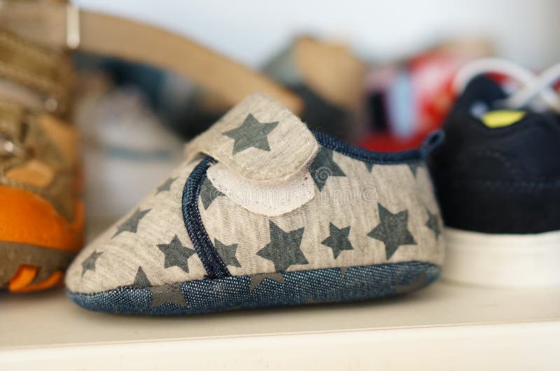 Baby shoe stock photo. Image of stars, baby, footwear - 51759276