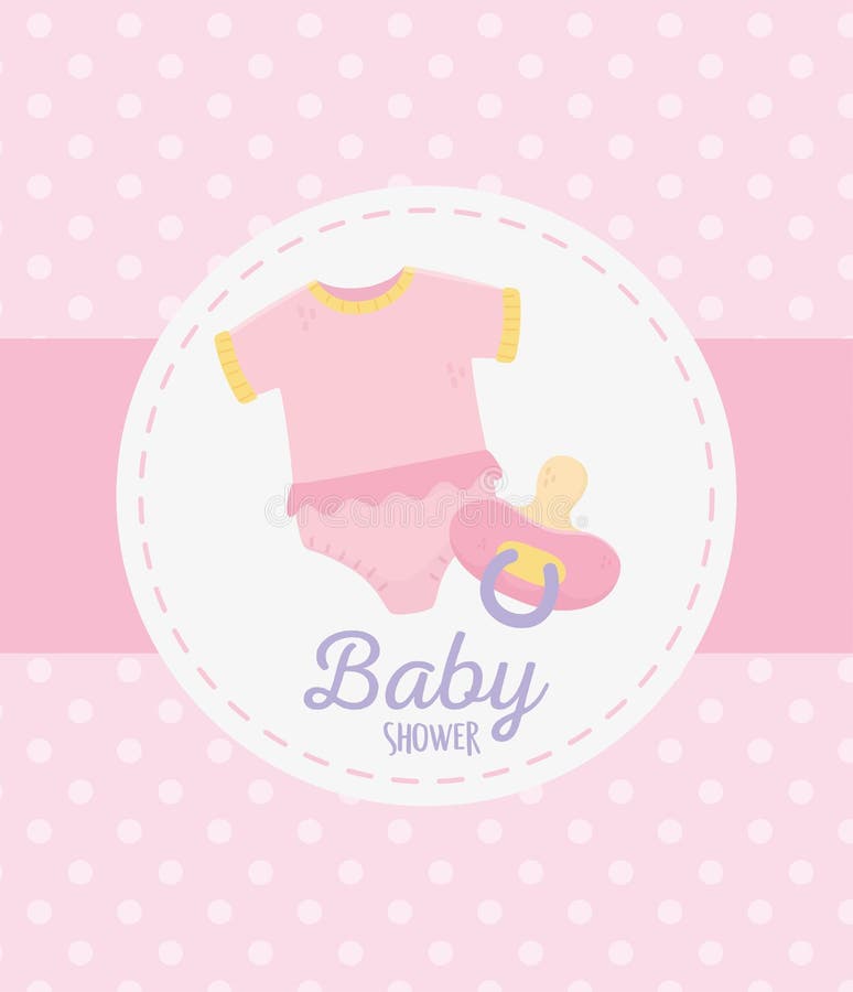 Baby Pacifier Pink Round Label Stock Illustrations – 27 Baby Pacifier ...