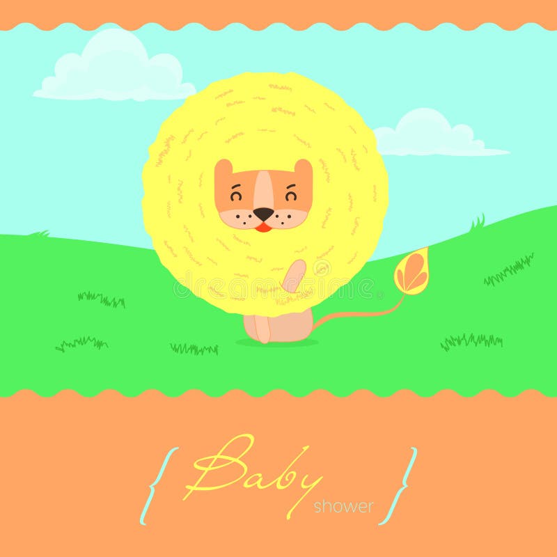 Baby shower card stock vector. Illustration of family - 67013801