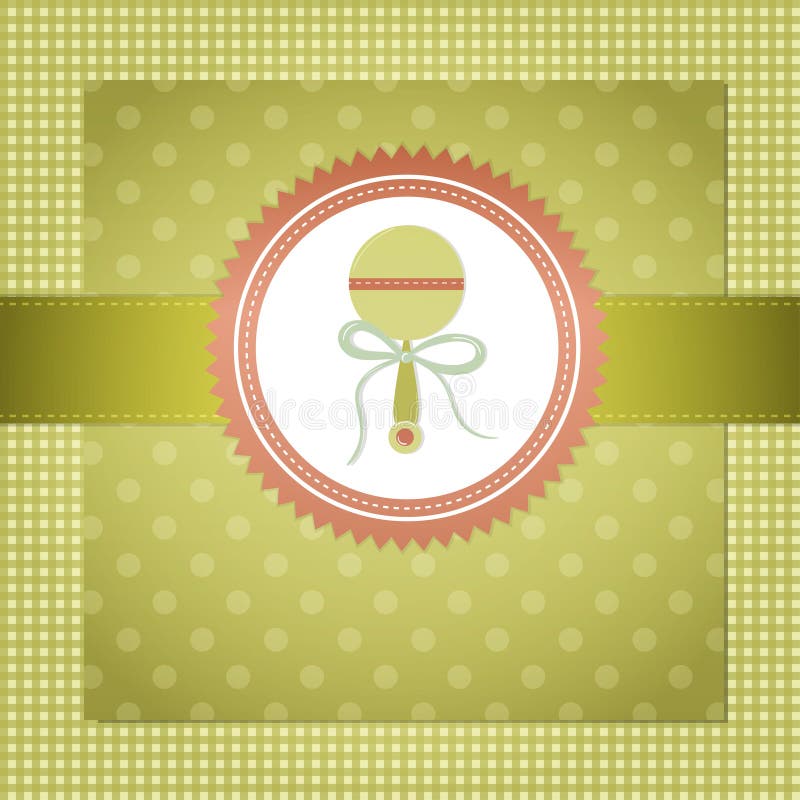 Baby shower card stock vector. Illustration of greeting - 54542514