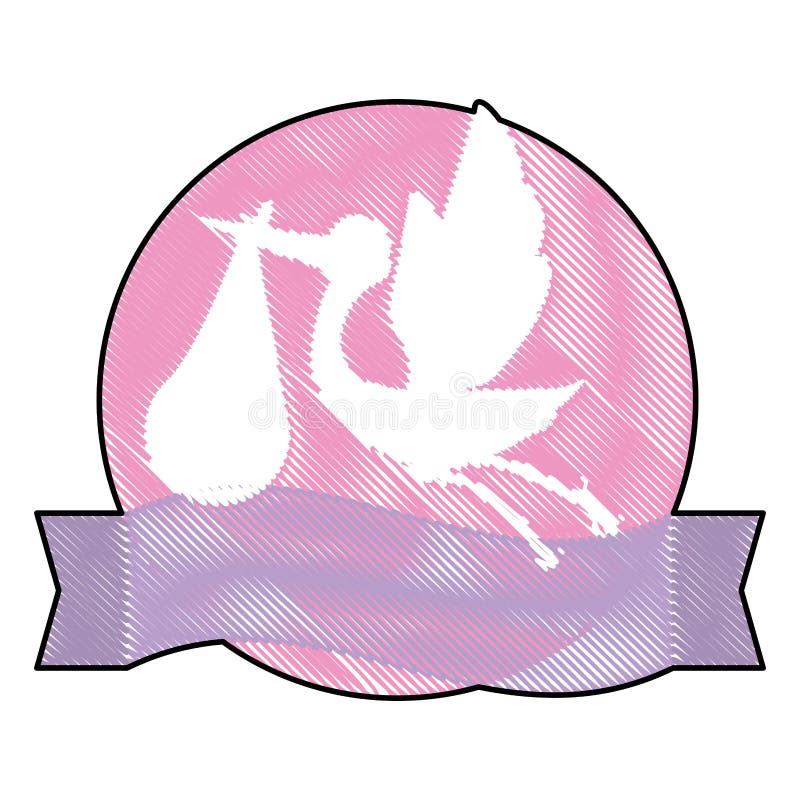 Baby shower icon image stock illustration. Illustration of invitation ...