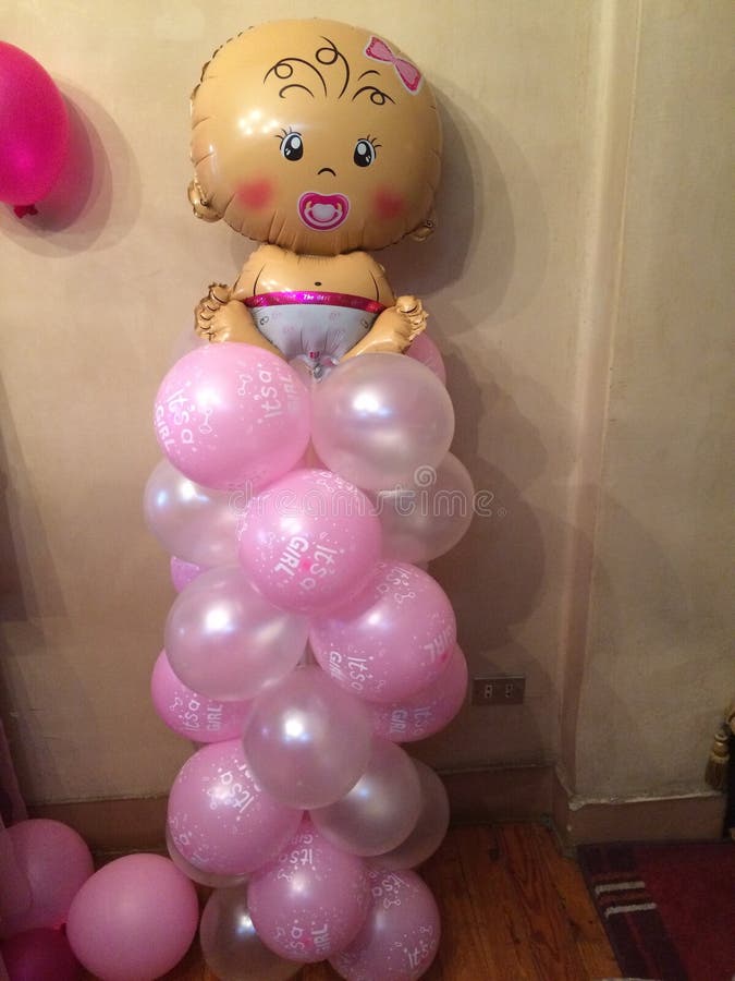 Baby shower stock photo. Image of centerpiece, festive - 136178918