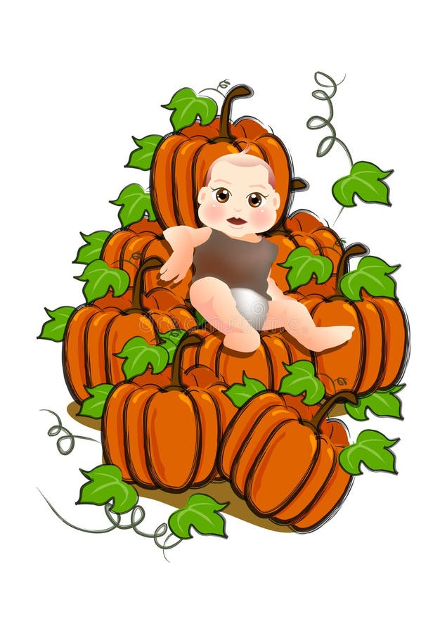 Pumpkin Stack Stock Illustrations – 4,387 Pumpkin Stack Stock ...