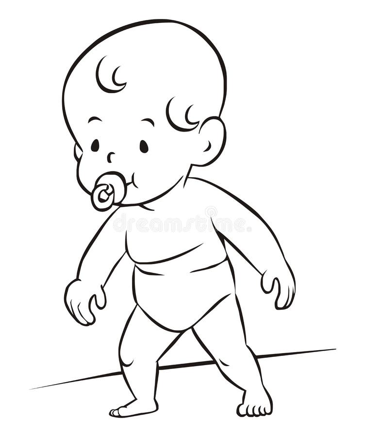 Baby's First Steps Vector Cartoon Stock Illustrations – 9 Baby's First ...