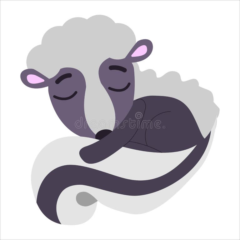Skunk Sleeping Stock Illustrations 31 Skunk Sleeping Stock