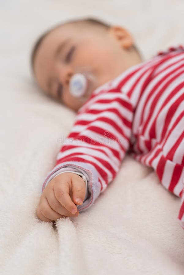 Peaceful baby stock image. Image of caucasian, newborn - 31747889