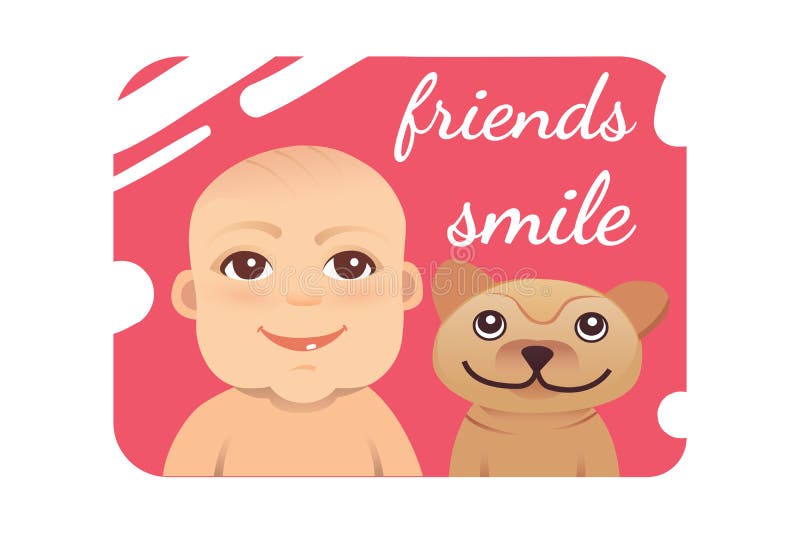 Baby Smile Vector Illustration Stock Illustration - Illustration of ...