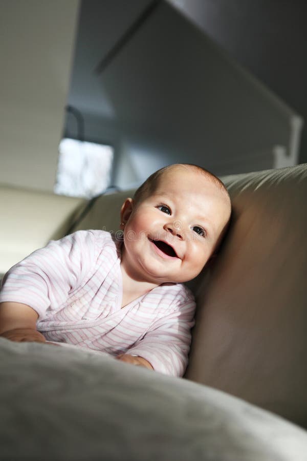 Baby smiling stock photo. Image of cute, face, happiness - 11831212