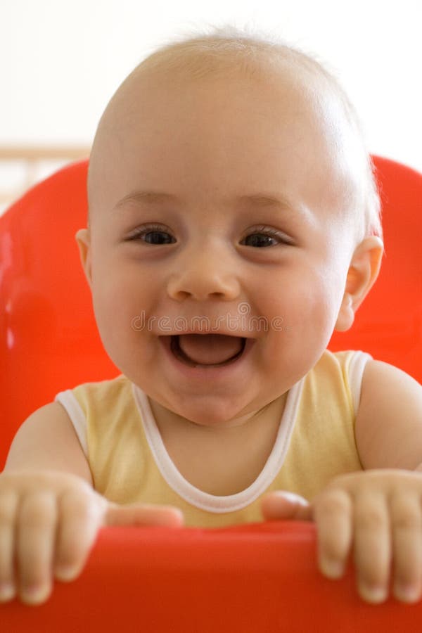 Baby with smiling face stock image. Image of smile, youthful - 2695275
