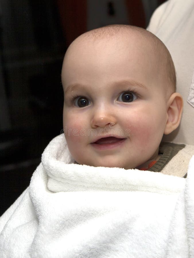 Baby smiling and happy stock photo. Image of infant, happy - 21214940