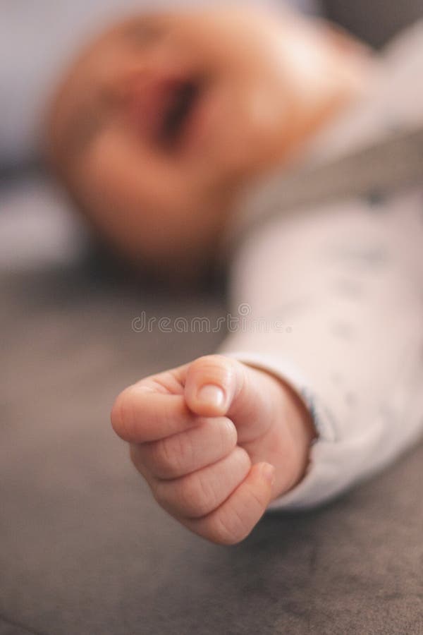 Closed hand of a baby stock photo. Image of adorable - 287169332
