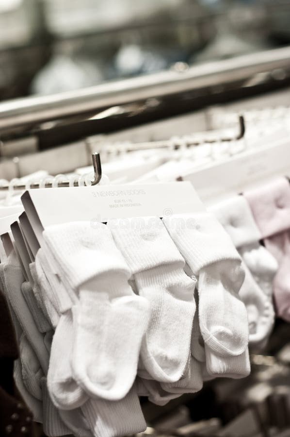 Socks Retail. Assortment of Colorful Socks in Retail Shop Super Socks ...