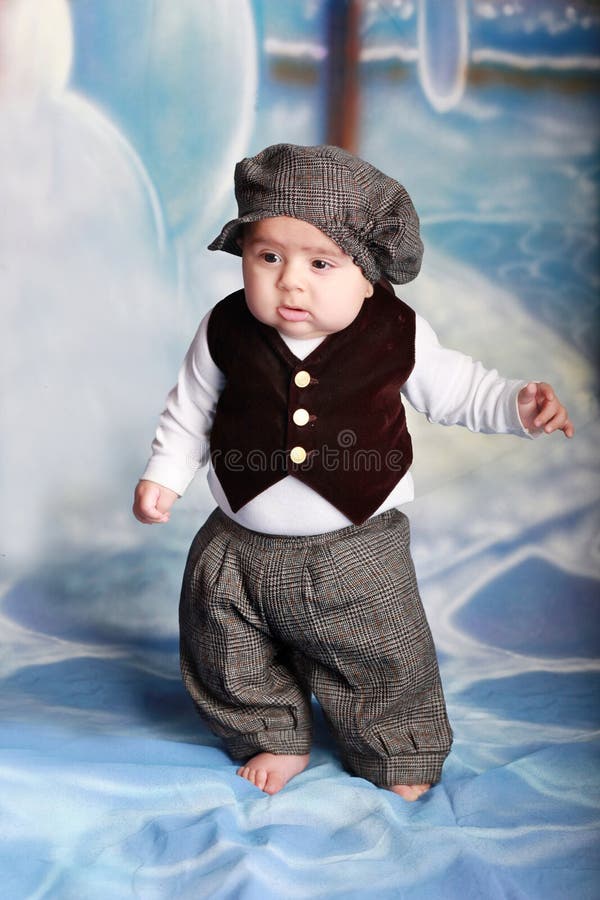 Baby standing stock photo. Image of young, chubby, standing - 13577640