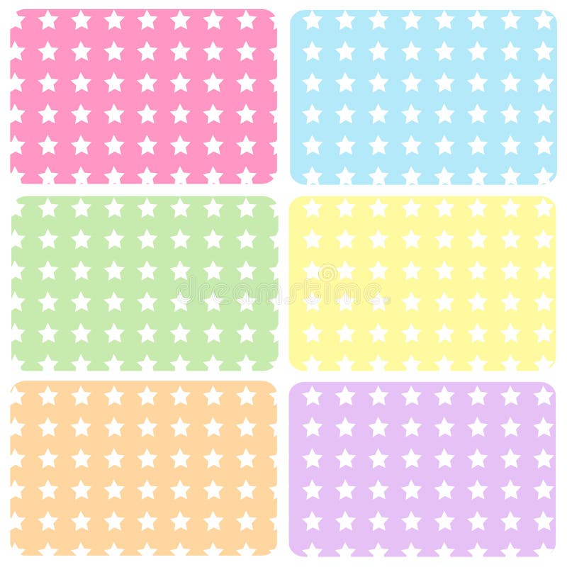 Baby star patterns stock illustration. Illustration of decorative - 6337044