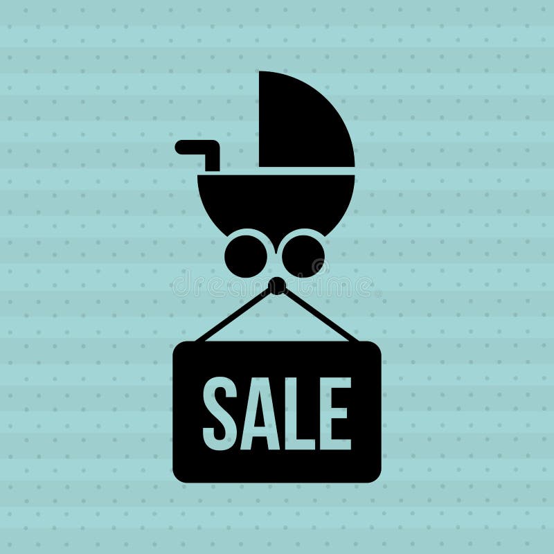 Baby store design stock illustration. Illustration of happy - 70396093