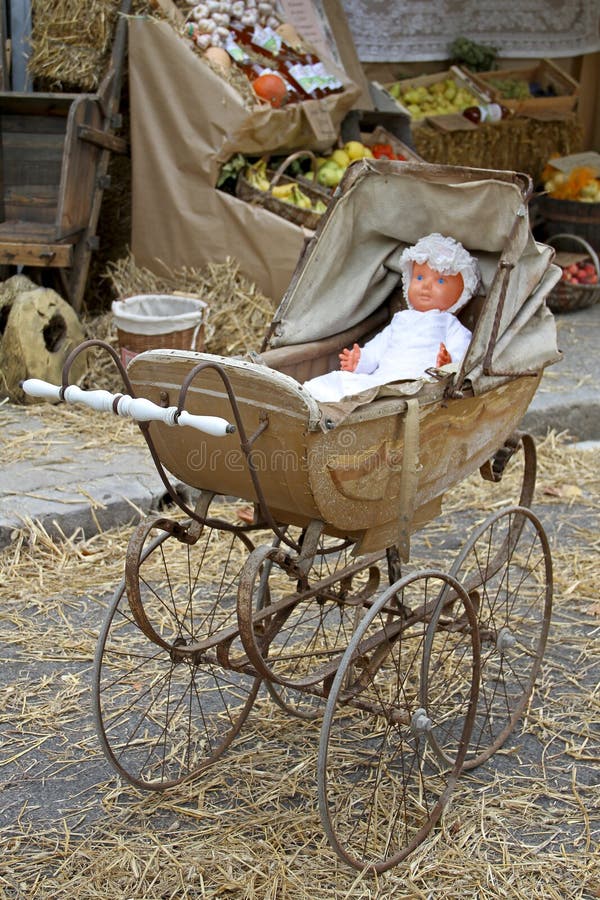 Baby stroller stock image. Image of street, stroller - 15956533