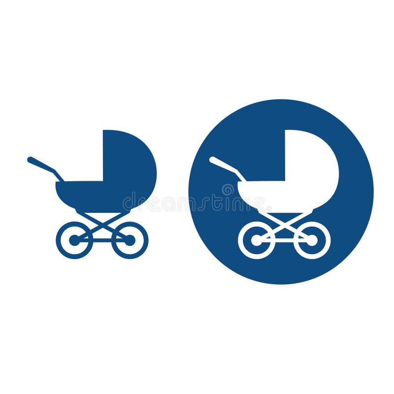 Baby stroller icons stock vector. Illustration of transport - 171718438