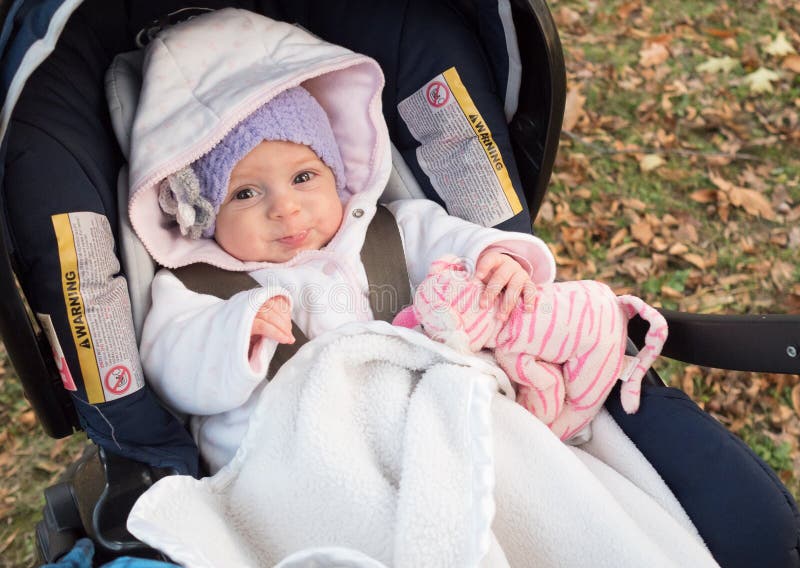 Baby in strollers stock image. Image of park, portrait - 82196161
