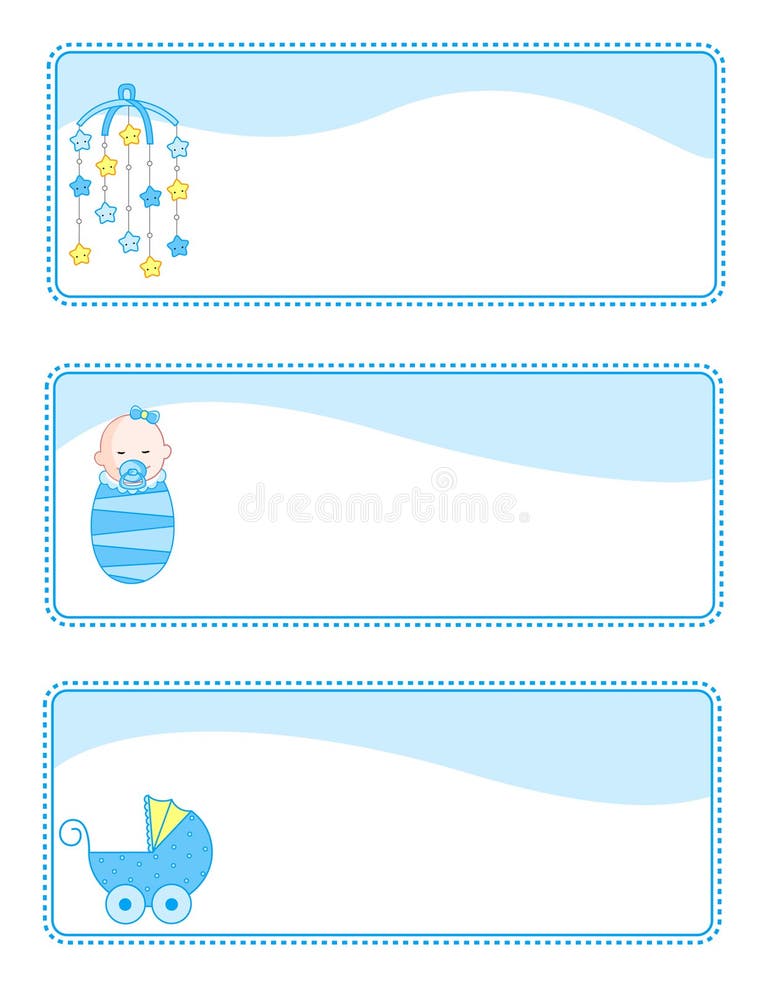 Baby Boy Border Stock Illustrations – 4,620 Baby Boy Border Stock ...