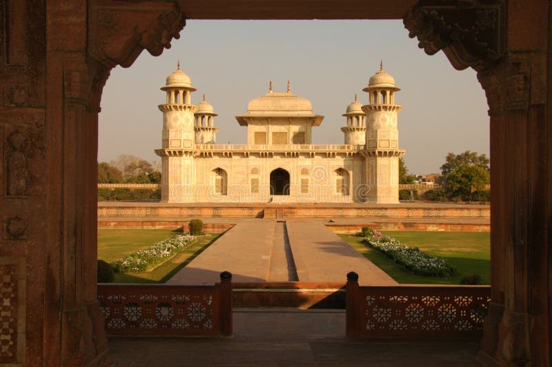Baby Taj, Agra stock photo. Image of minaret, temple - 17696784