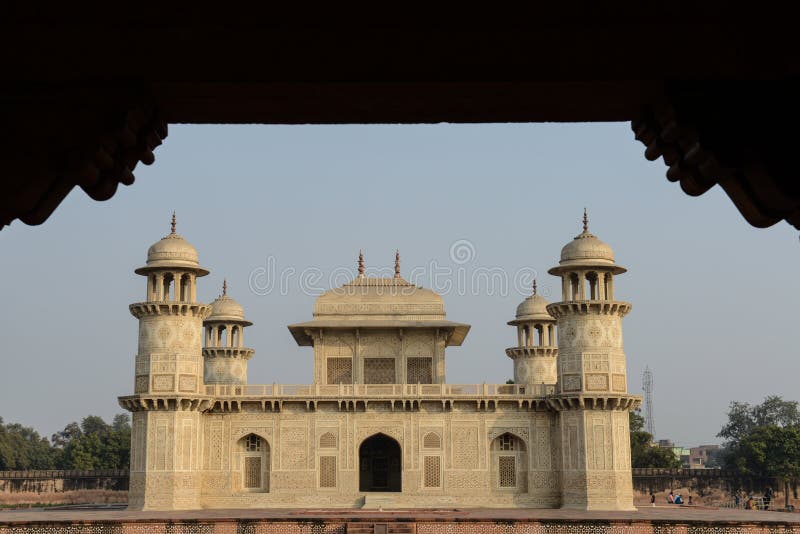 Baby Taj in Agra India stock image. Image of facade, marble - 34001835