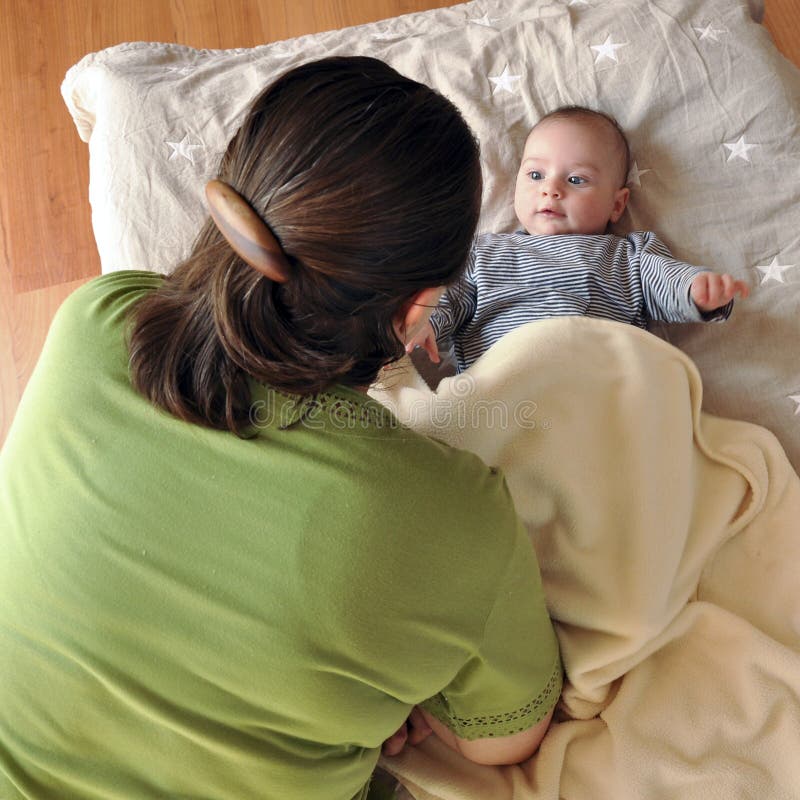 Baby talk stock image. Image of smiling, comfortable - 10750153