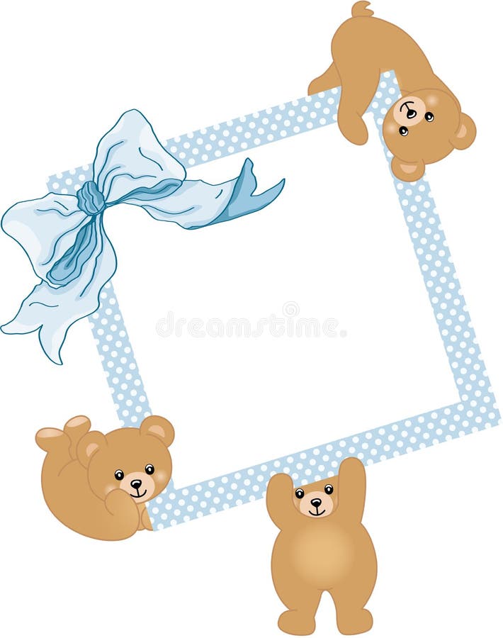 Cute Baby Teddy Bear stock vector. Illustration of lovely - 27895817