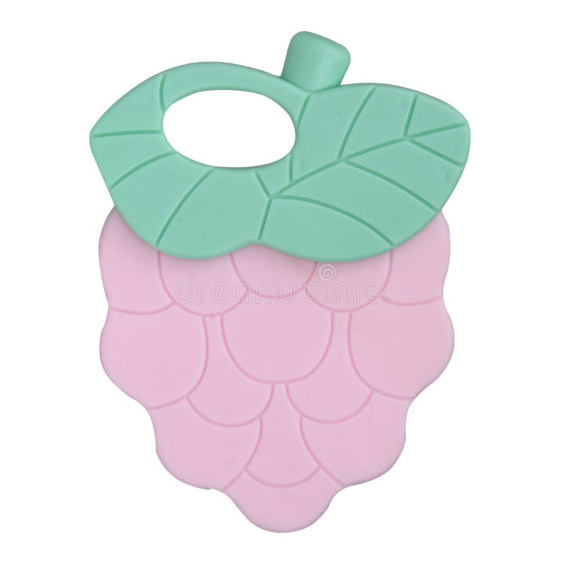 Baby Teether for Chewing Isolated on the White Background Stock Photo ...