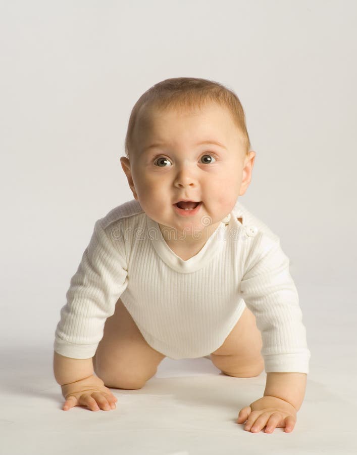 Baby toddling stock image. Image of boys, toddler, diaper - 1561743