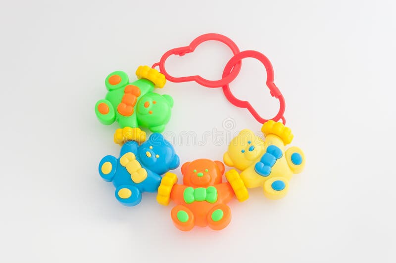 Plastic Teddy Bears stock photo. Image of team, miniature - 13436194