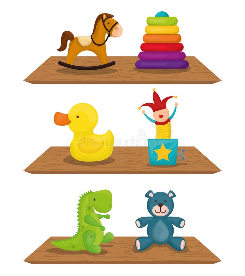 Baby toys design. stock vector. Illustration of graphic - 73309656