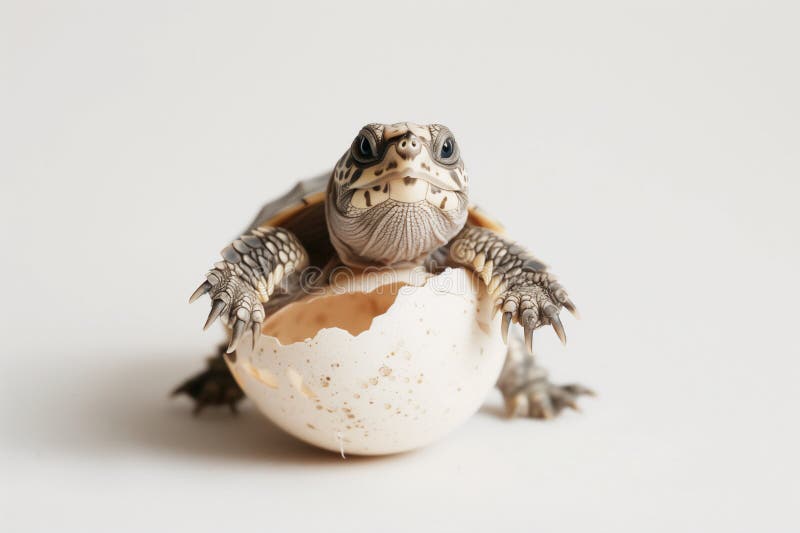 Hatching Tortoise Egg Stock Illustrations – 56 Hatching Tortoise Egg ...