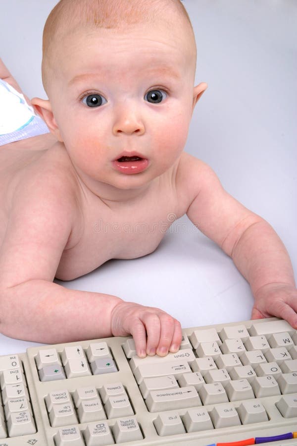 Baby Typist Stock Photos - Free & Royalty-Free Stock Photos from Dreamstime
