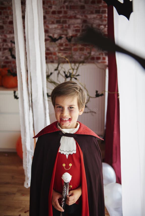 Baby vampire stock photo. Image of party, face, dress - 99938554