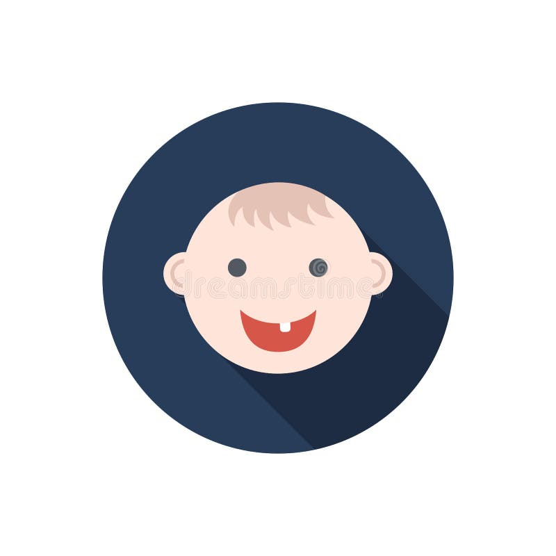 Baby vector icon stock illustration. Illustration of beautiful - 182766132