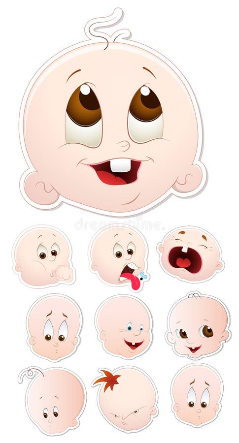 Baby Vectors stock illustration. Illustration of smiling - 42718782