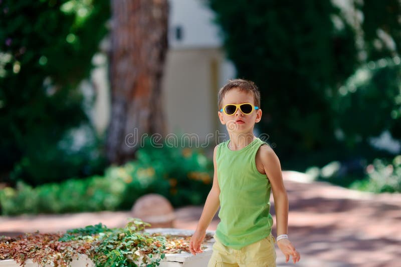 Baby for a walk stock image. Image of grass, horizontal - 27033235