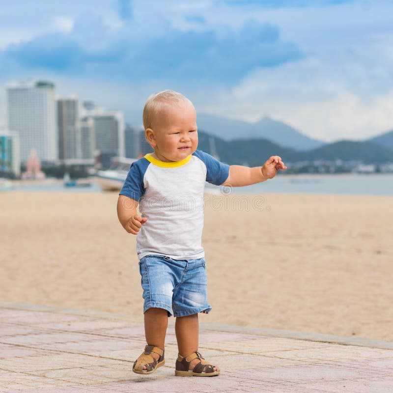 Baby walking stock photo. Image of concept, face, infant - 44654922