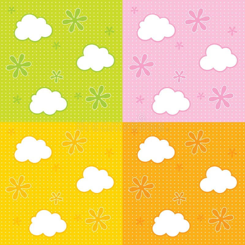 Baby wallpaper stock vector. Illustration of backdrop - 4611242