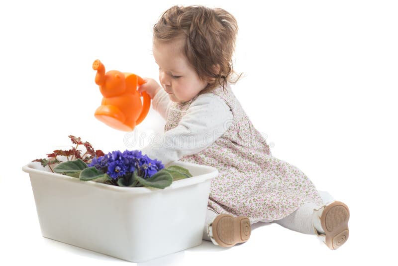 119 Baby Girl Sitting Flower Pot Photos - Free & Royalty-Free Stock ...