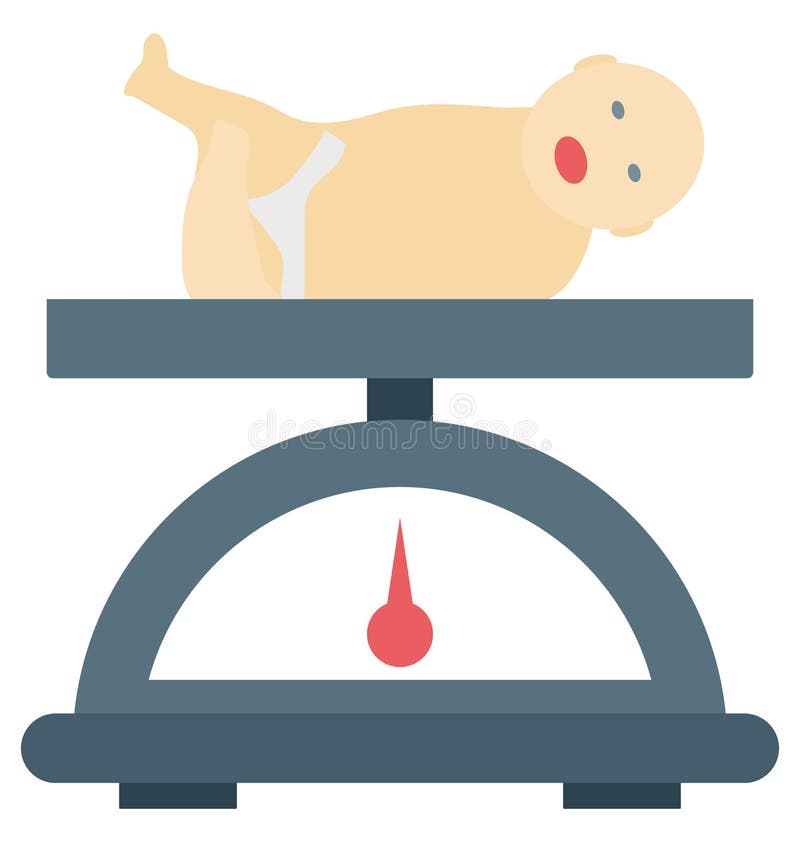 Baby Icon Scale Stock Illustrations – 966 Baby Icon Scale Stock ...