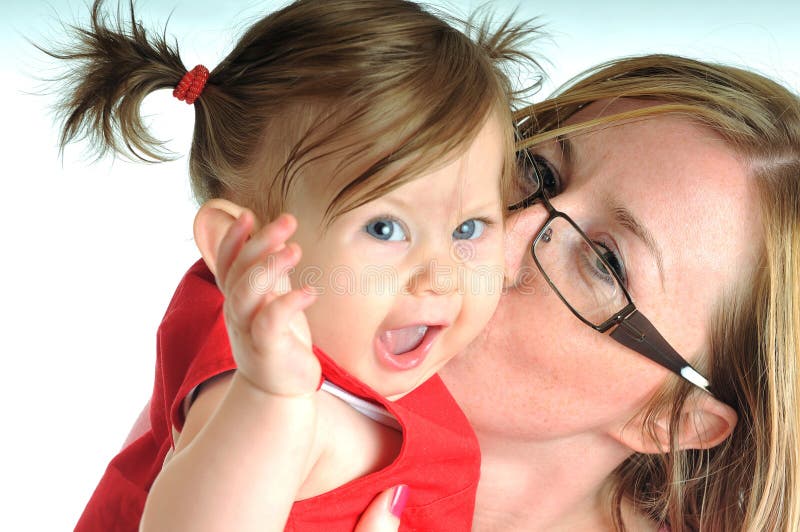 Baby woman stock image. Image of care, baby, cute, family - 8944097