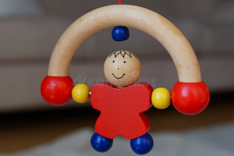 Baby Wood Toy - Rolling Man Stock Image - Image of flip, activity: 78194075