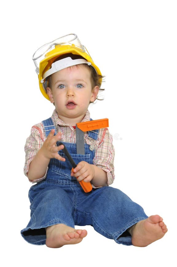 Baby worker stock photo. Image of interior, glasses, design - 12037360