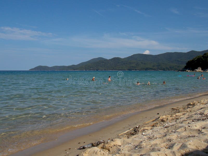Babylon beach, Greece stock image. Image of travel, nature - 123396019