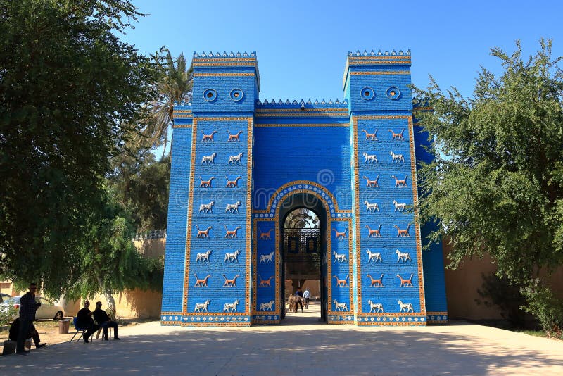 Ishtar Gate Patrick Hughes – The Ishtar Gate | Originals | Hang Up