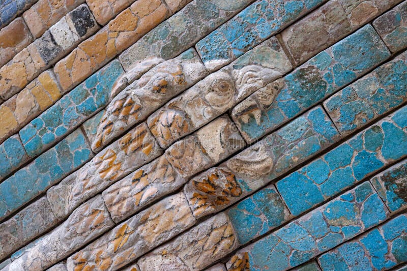 Babylon S Ishtar Gate and Processional Way Editorial Stock Photo ...