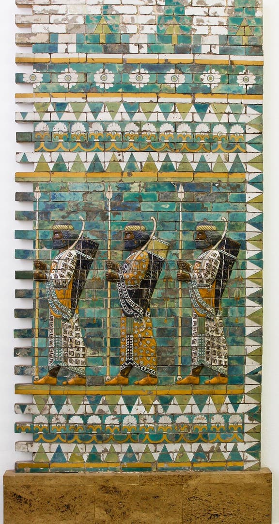 Babylon-Wand stockfoto. Bild von archäologie, frei, schön - 22978030