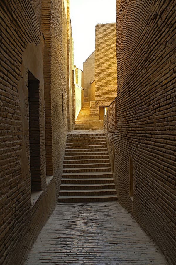 Babylonian Great Walls with Bas-reliefs on the Original Ishtar Gate ...